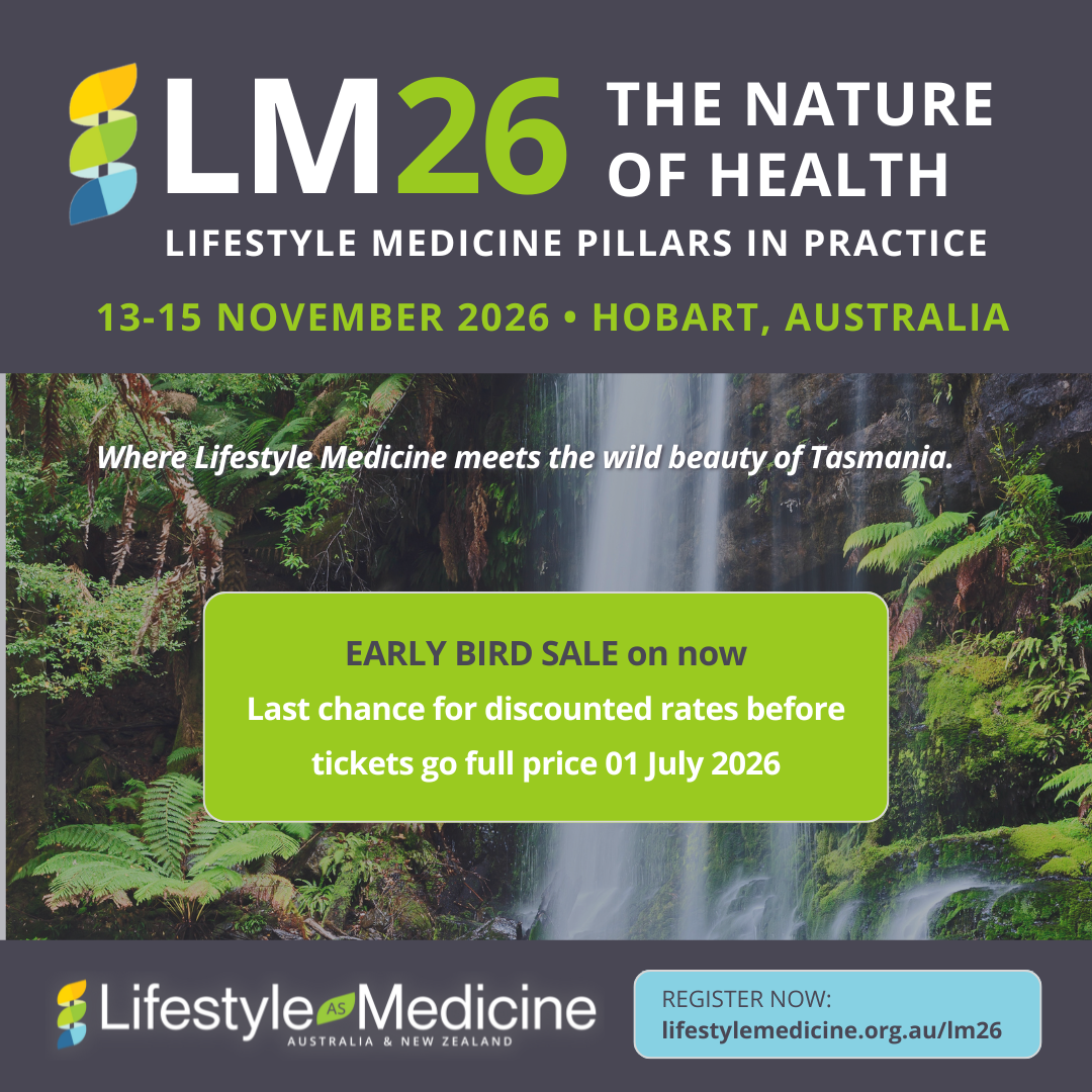 LM26 Home - Australian Society of Lifestyle Medicine